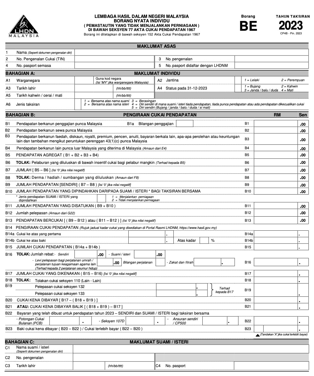 Cara Daftar e Filing! Step by Step Senang & Pantas!